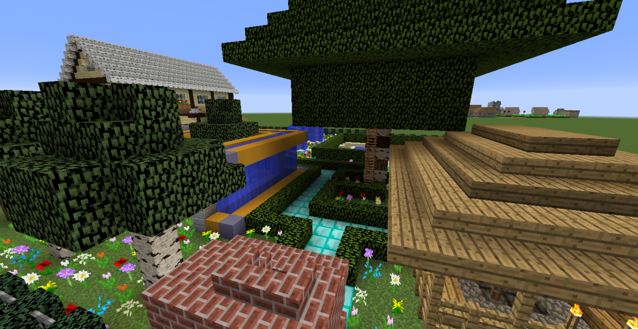 Towny House Minecraft Map