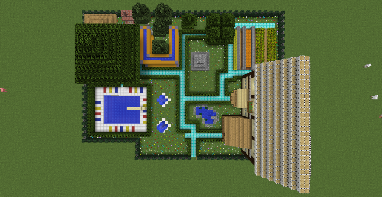 Towny House Minecraft Map