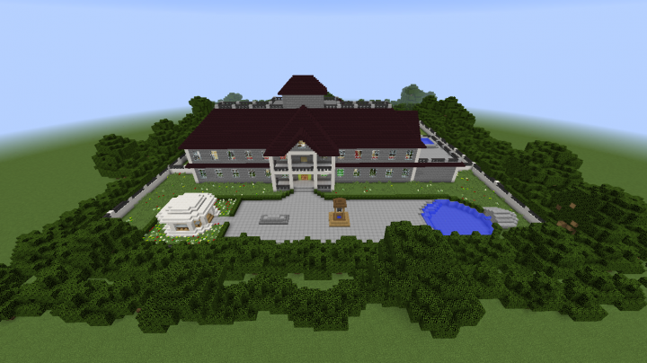 Emerald Wilds Mansion Minecraft Map