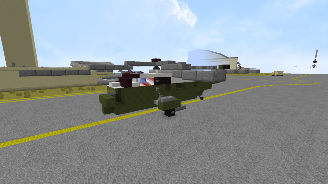Sikorsky VH-3D "Marine One" 1,5:1 Minecraft Map