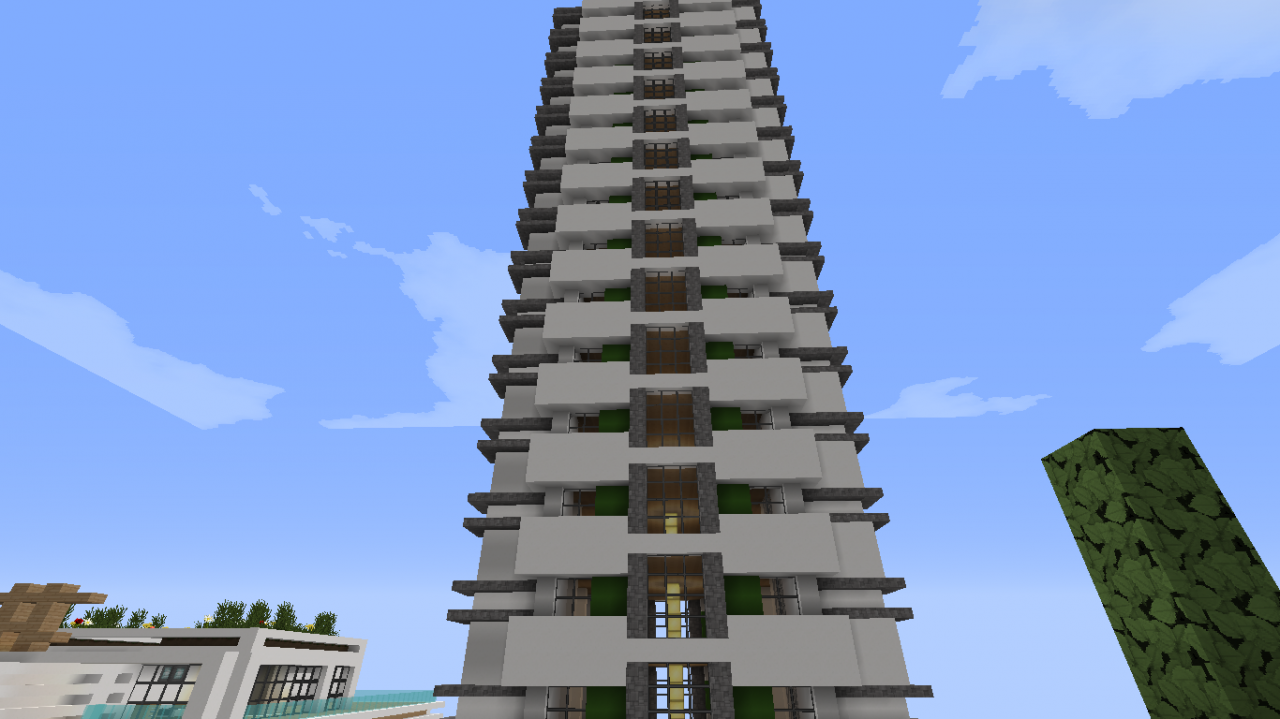 MODERN BUILD WORLD ! [WIP] Design Inspirations ! Minecraft Map