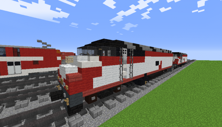 Caltrain MPI MP36PH-3C Diesel-Electric Locomotive Minecraft Map