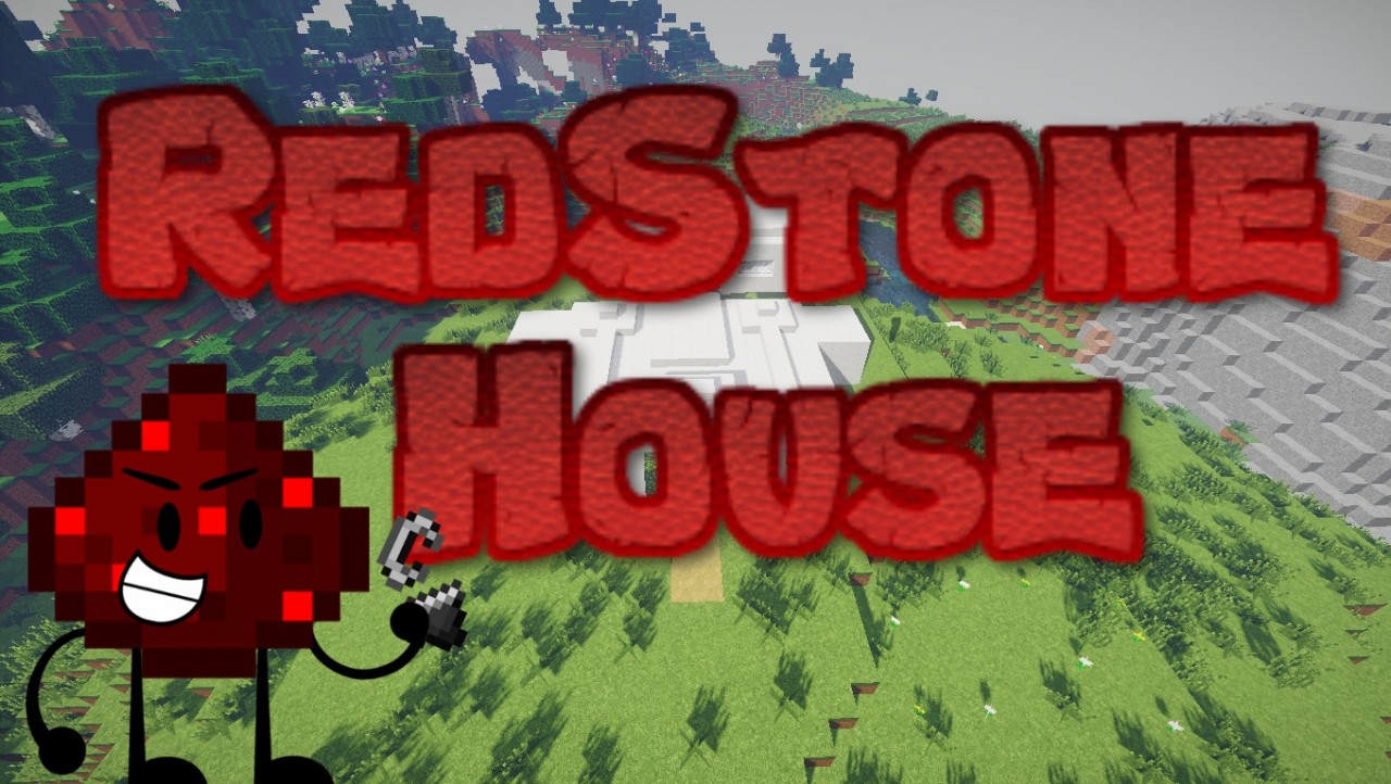 RedStone House 500% Redstone Minecraft Map