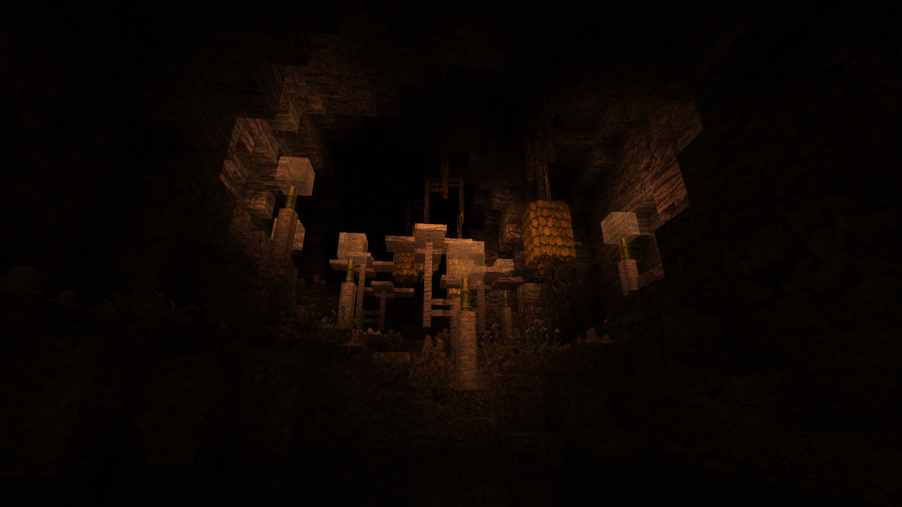 Open fantasy forest Minecraft Map