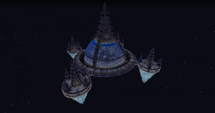 Sci-Fi Spaceship Minecraft Map
