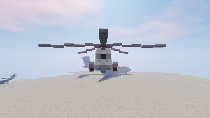 Sikorsky SH-3 Sea King U.S. NAVY 1,5:1 Minecraft Project