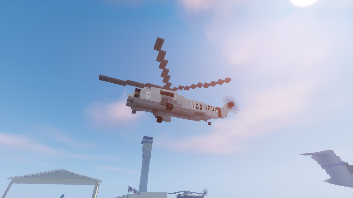 Sikorsky SH-3 Sea King U.S. NAVY 1,5:1 Minecraft Map