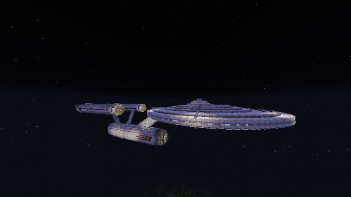 Starship Enterprise Minecraft Map