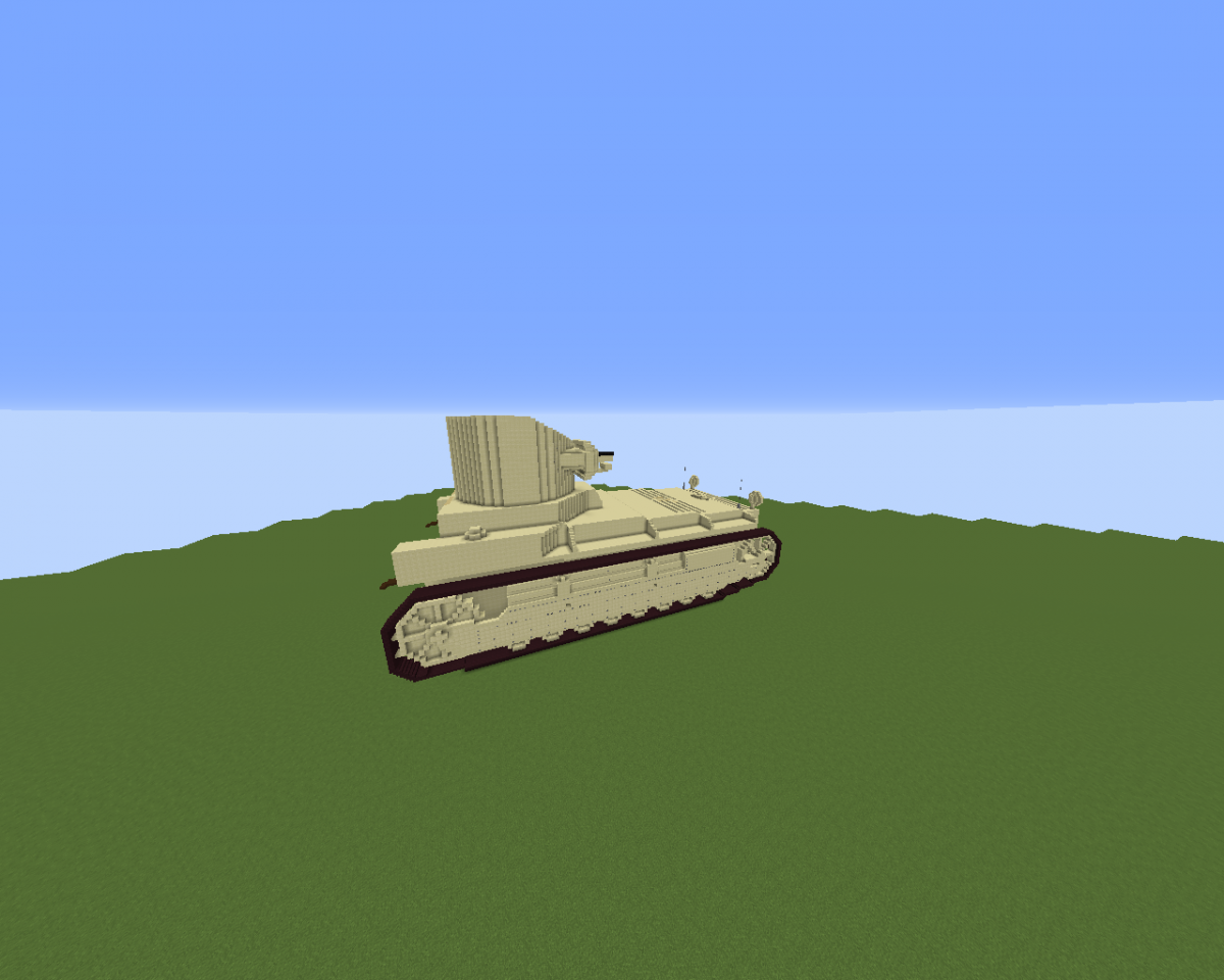 USA T1 Light Tank Minecraft Map