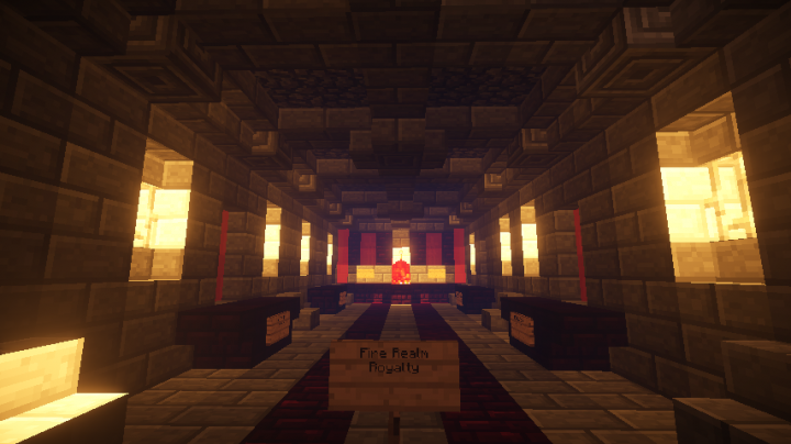 Volcano Fire Temple Minecraft Map