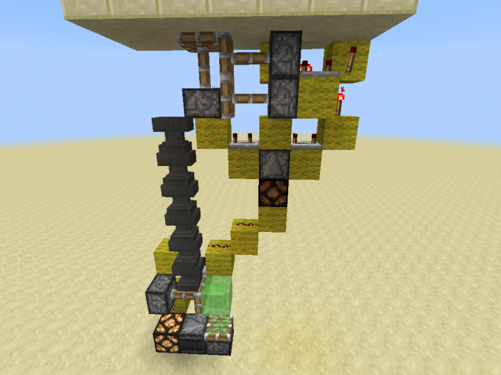 2 Wide Refillable Pop Out Anvil Minecraft Map