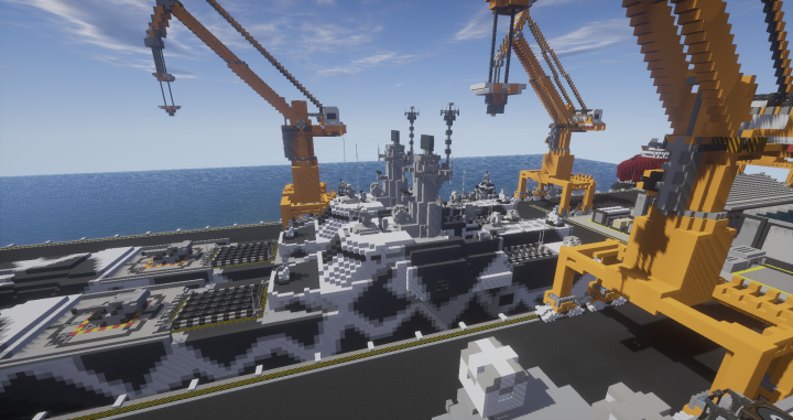 Navy port V.2 Minecraft Map