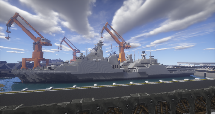 Navy port V.2 Minecraft Map