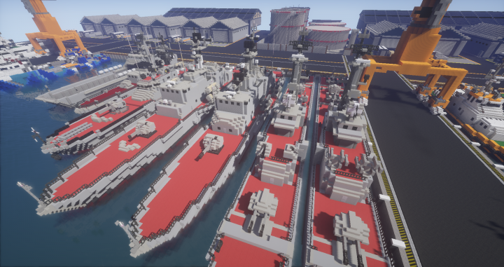 Navy port V.2 Minecraft Map