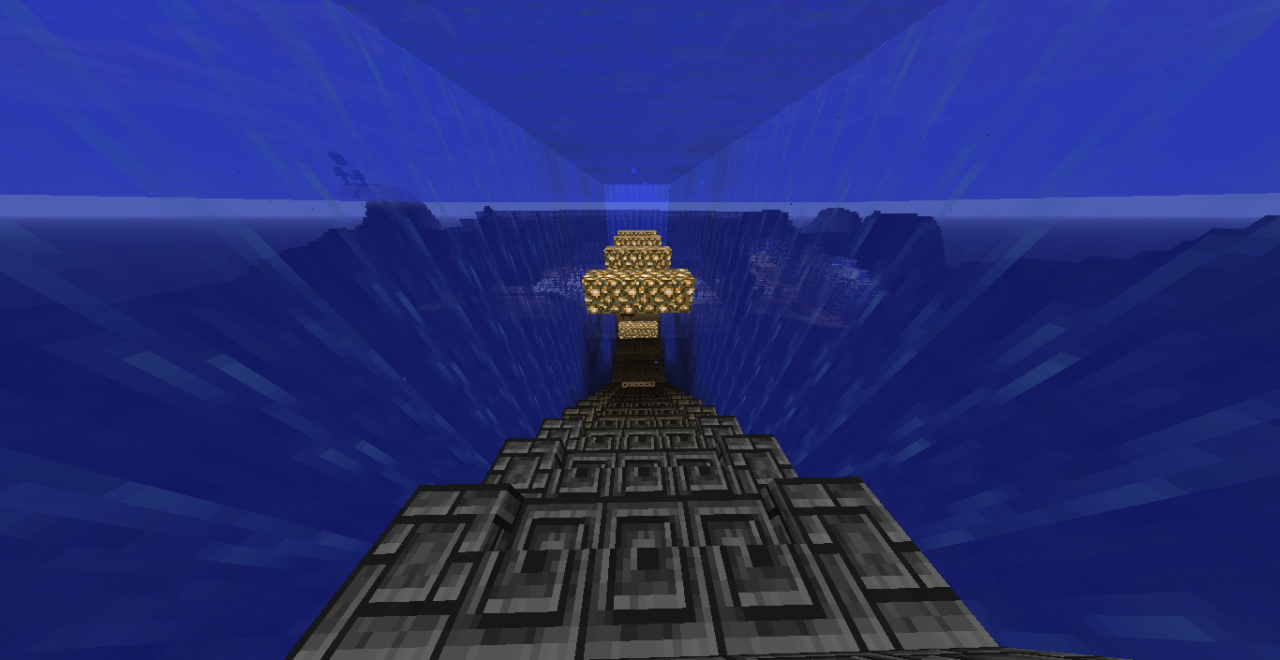 under water redstone house Minecraft Map