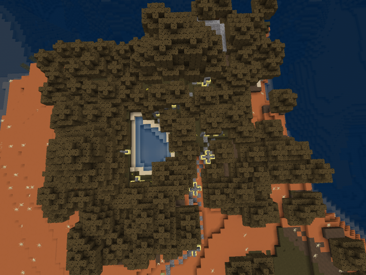 Gold mine Minecraft Map