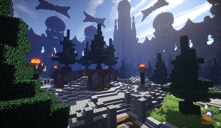 Server HUB by TD_Tech Minecraft Map