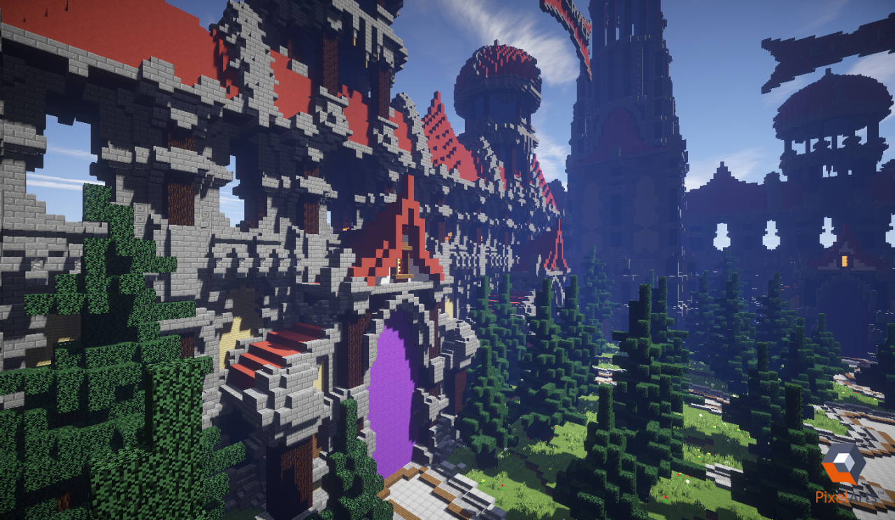 Server HUB by TD_Tech Minecraft Map