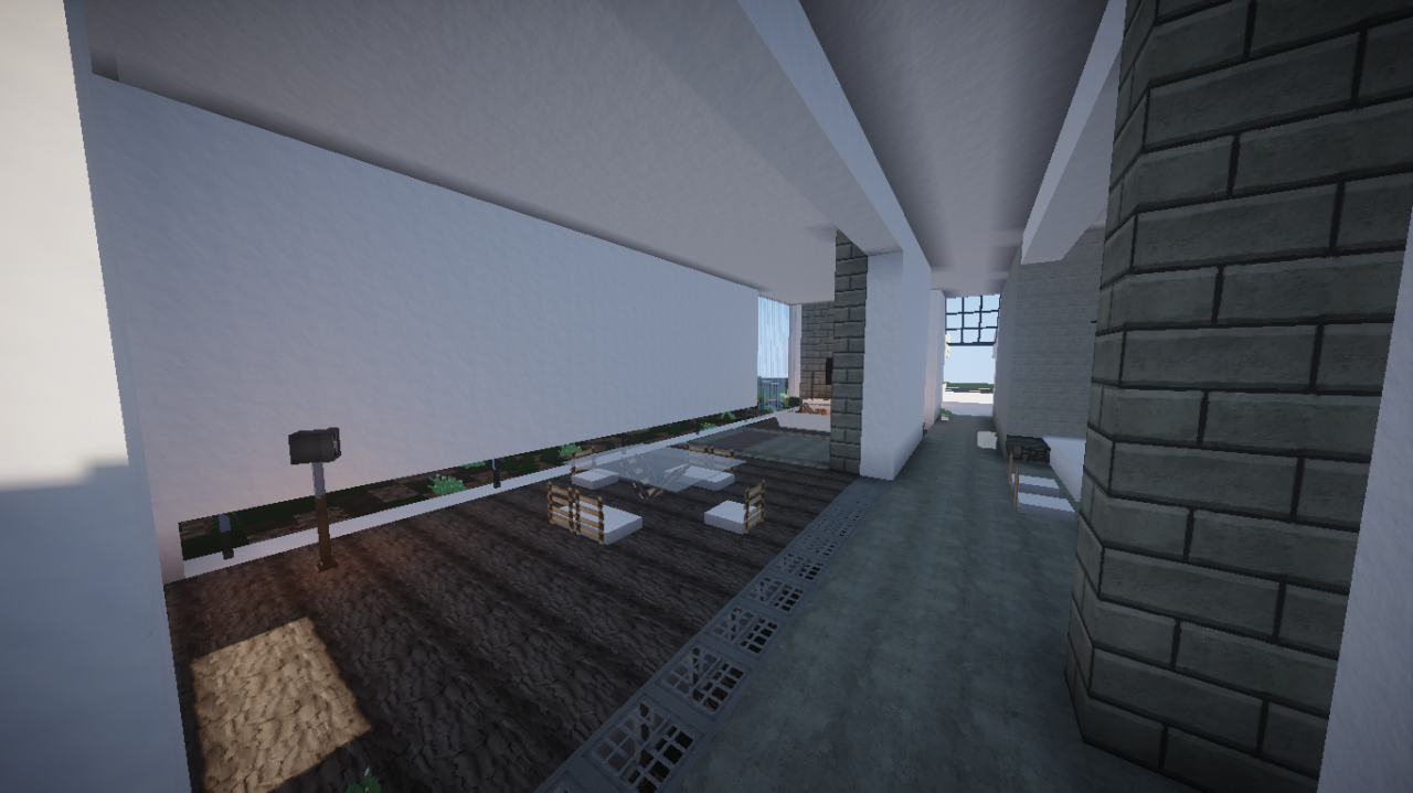 Shapes House by DE GANTE Arquitectos. Minecraft Map