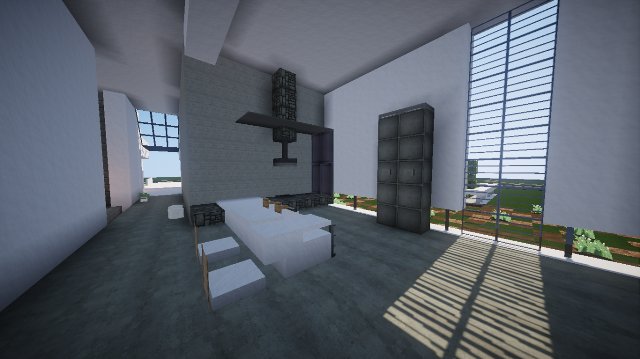 Shapes House by DE GANTE Arquitectos. Minecraft Map