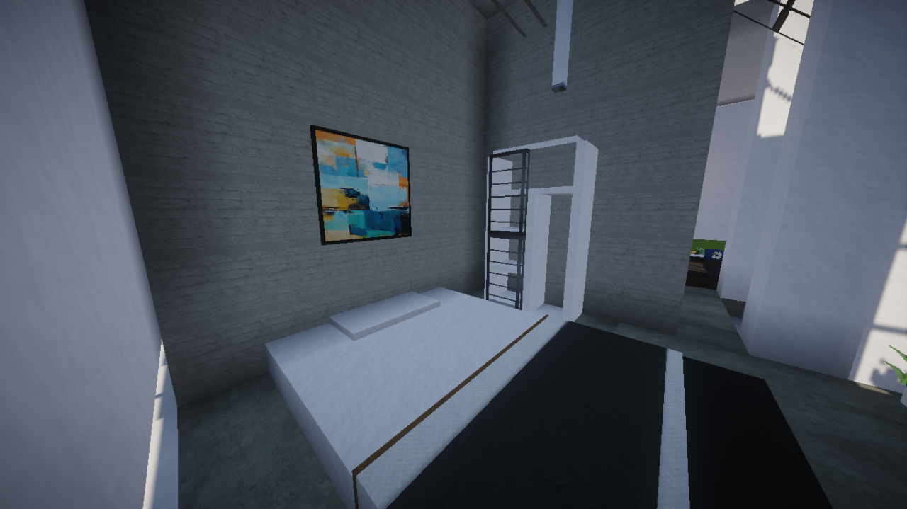 Shapes House by DE GANTE Arquitectos. Minecraft Map