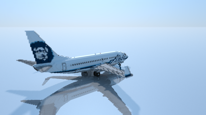 Boeing 737-700/-800 [5:1 Scale] Minecraft Map