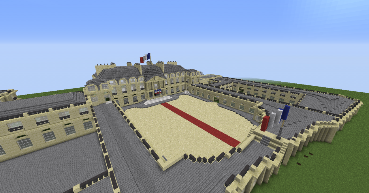 -Le Palais de L'Elysée- /-The Elysee Palace- Work In Progress Minecraft Map