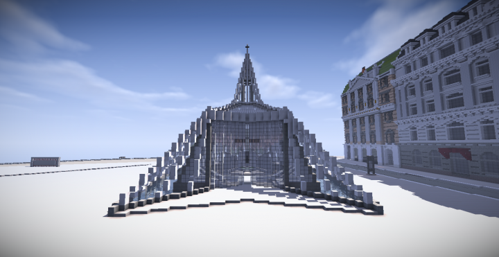 Modern church Minecraft Map