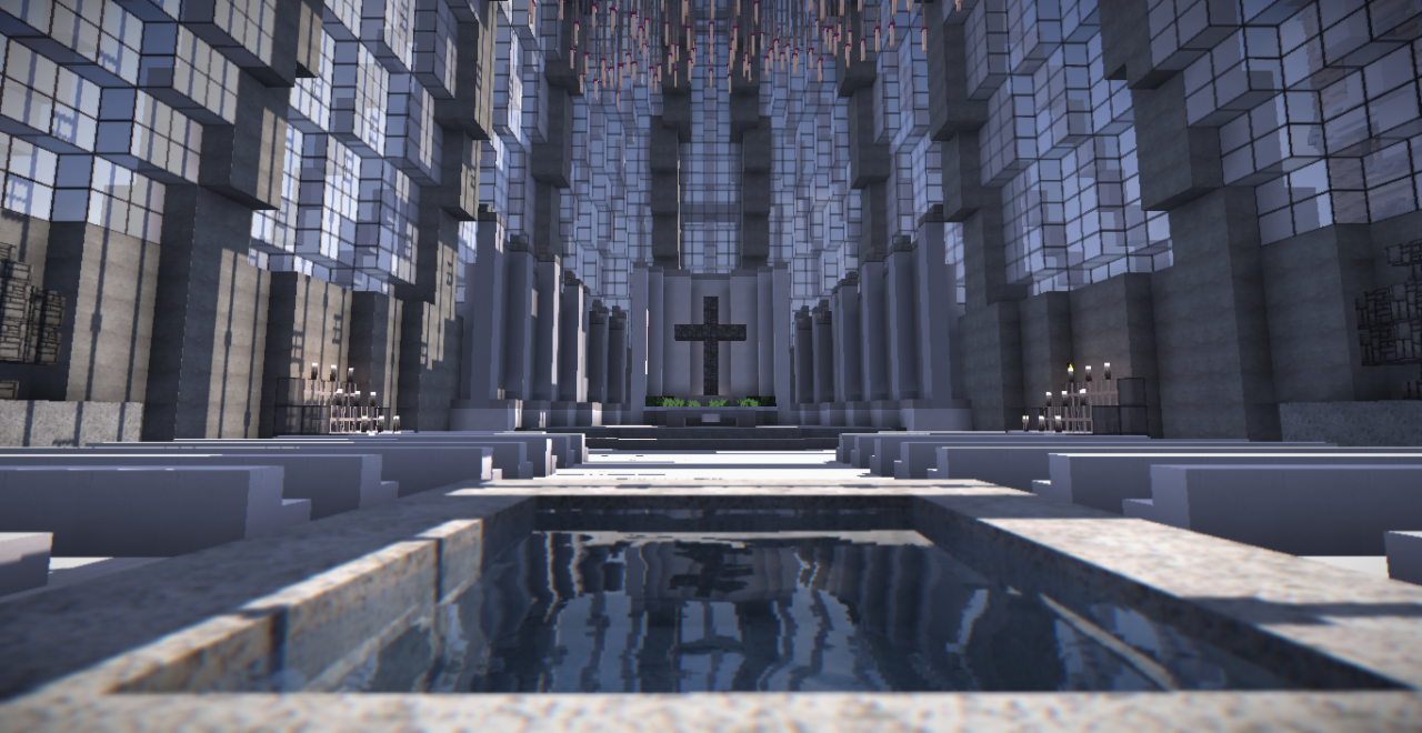 Modern church Minecraft Map