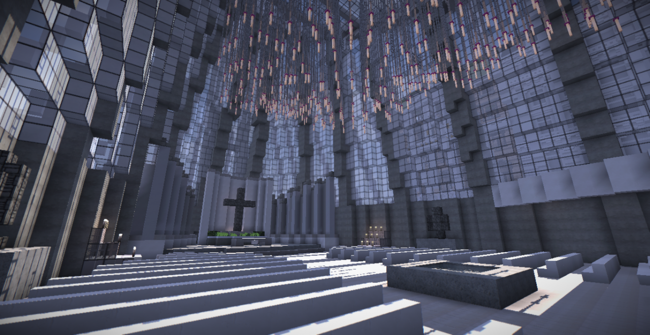 Modern church Minecraft Map