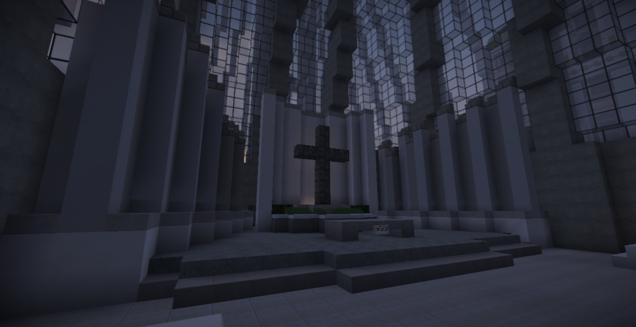 Modern church Minecraft Map