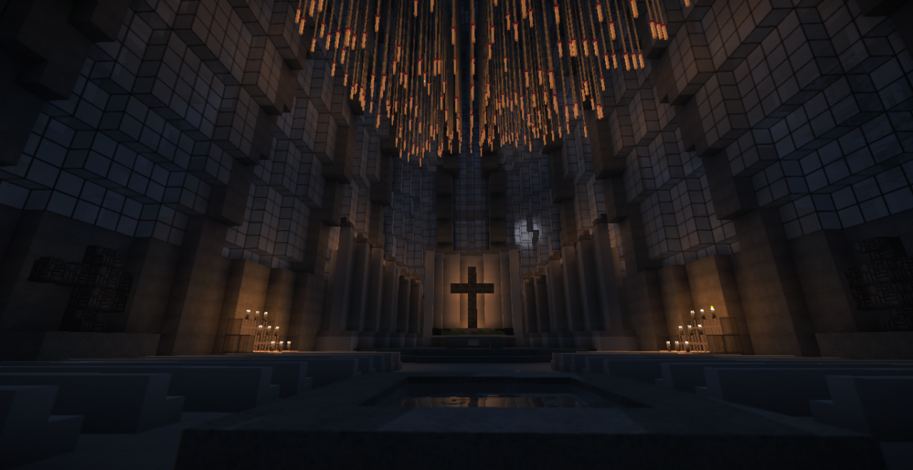 Modern church Minecraft Map
