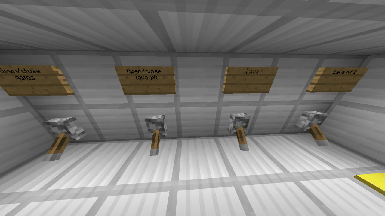 Pvp redstone arena Minecraft Map