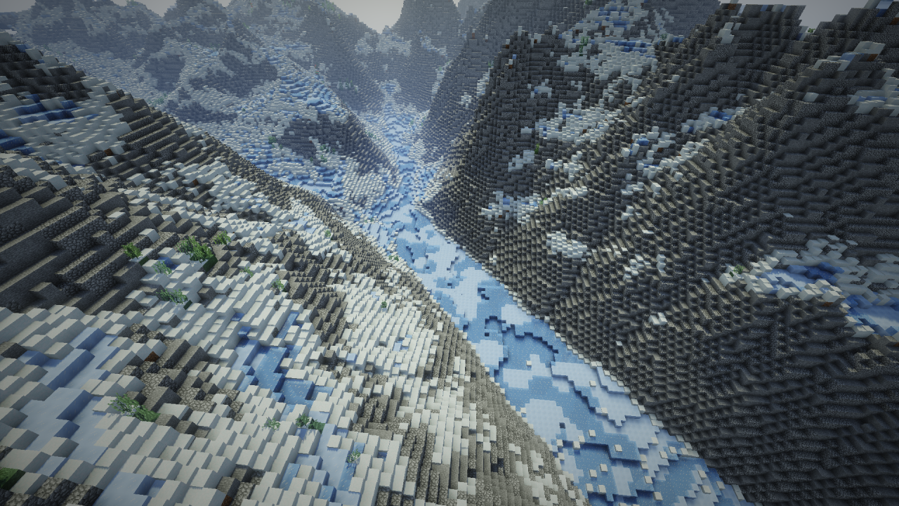 - The Glacia - Frozen Tundra multi-purpose map by Zephyrotth Minecraft Map