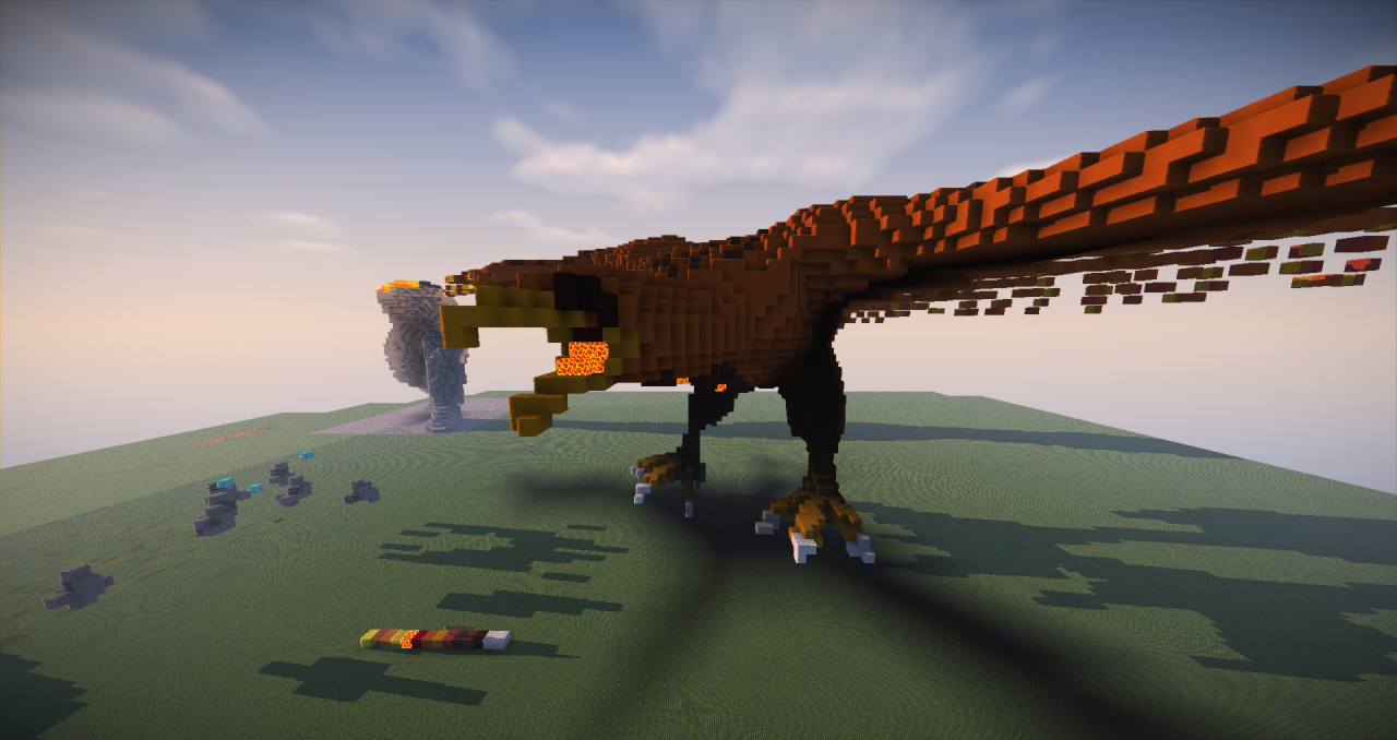 {30 minutes challenge} Fire Eagle Minecraft Map