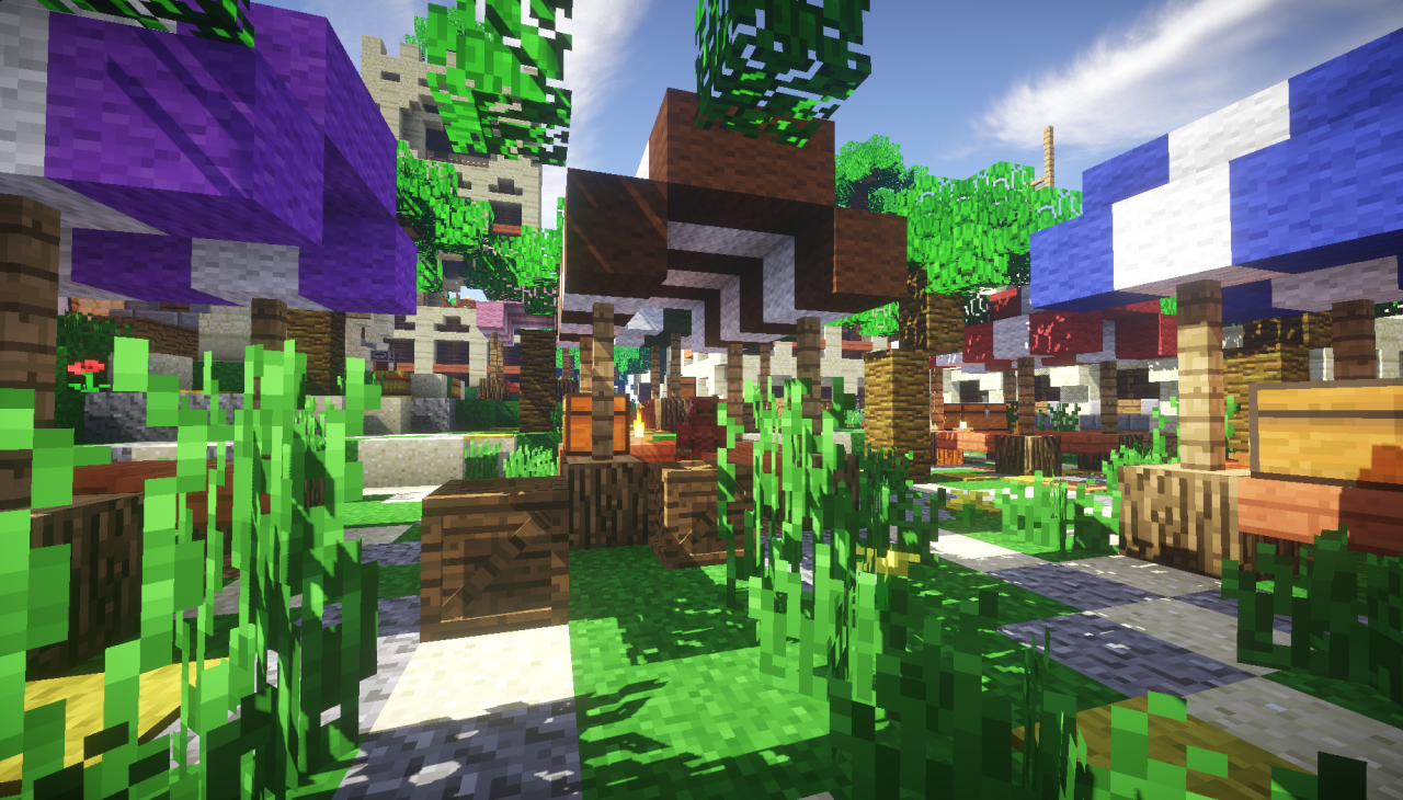 Oriental exotic village Minecraft Map