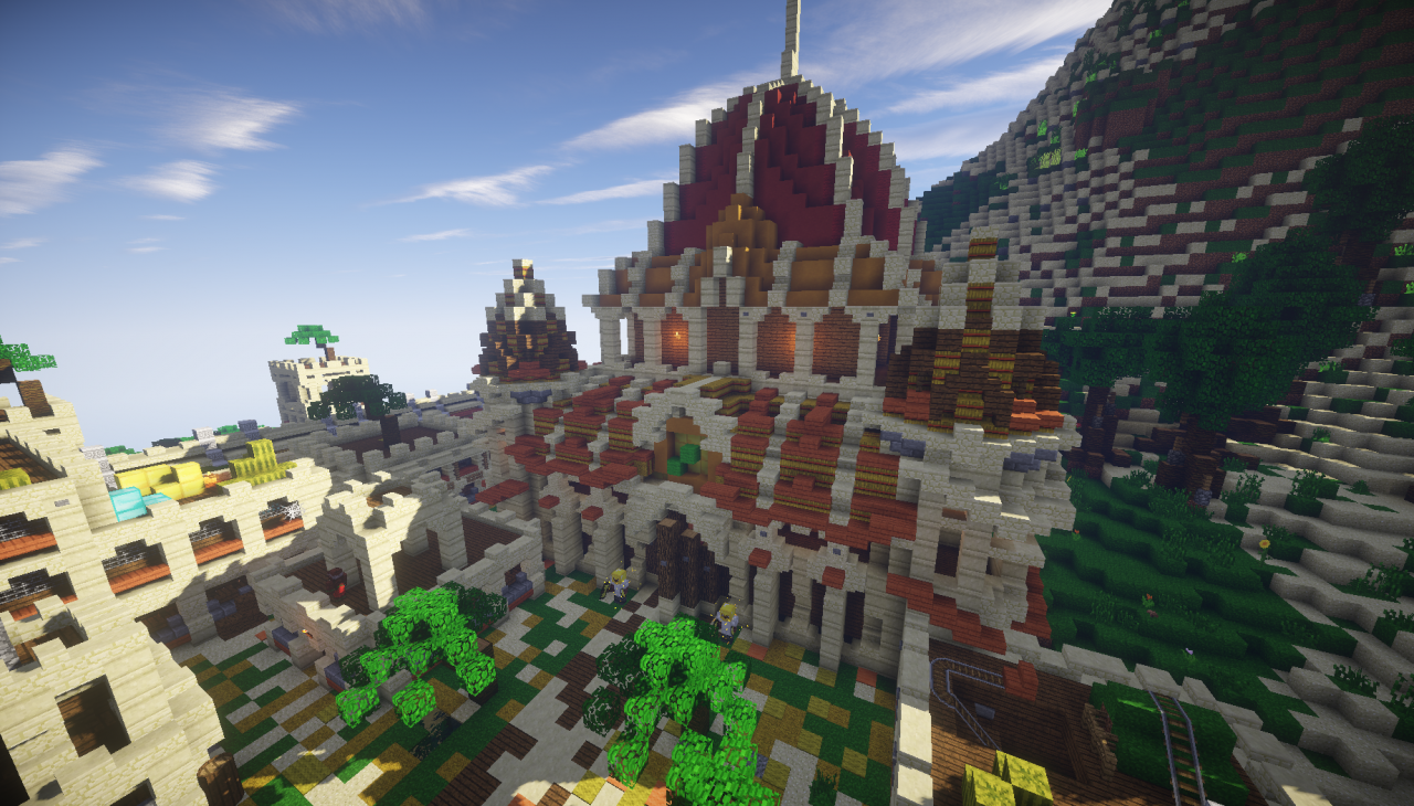 Oriental exotic village Minecraft Map