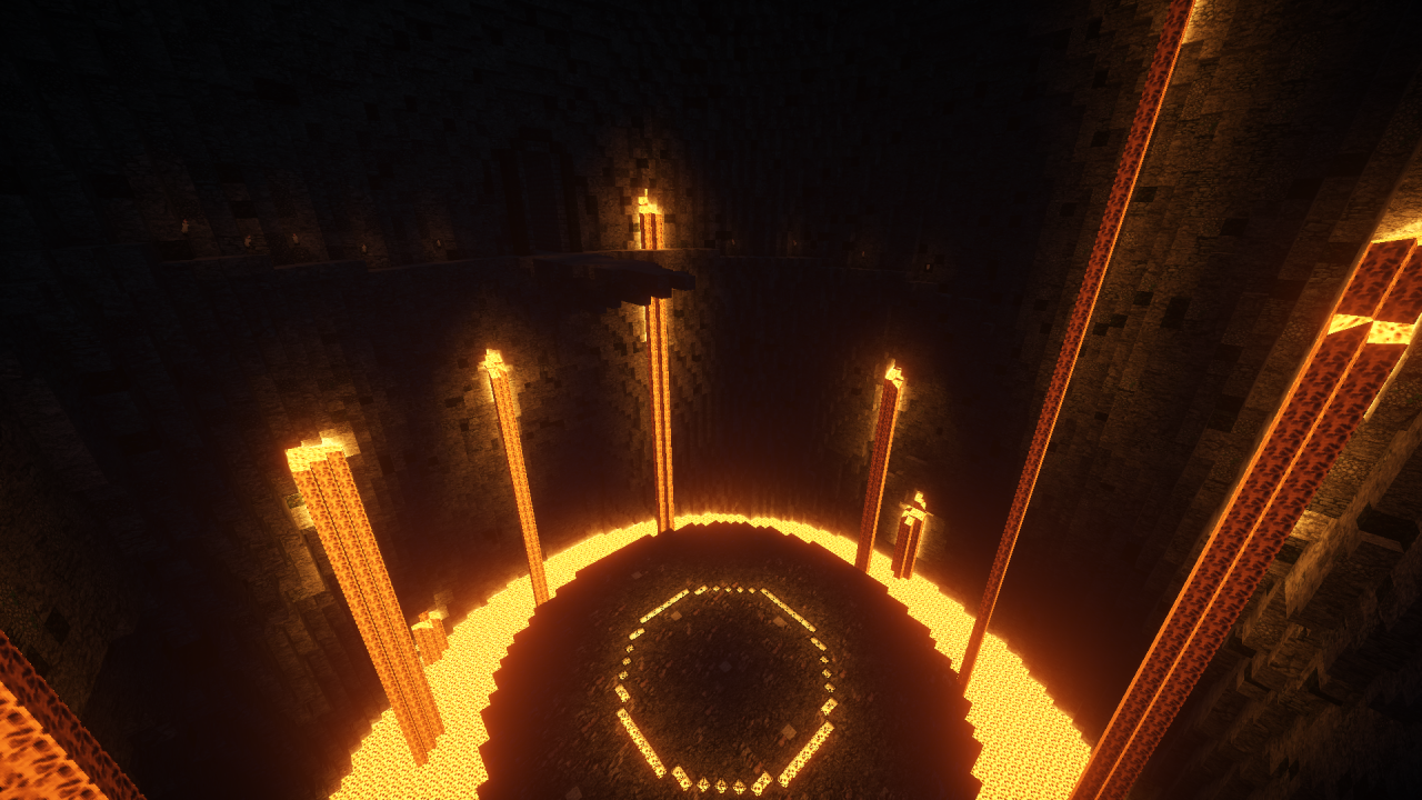 Volcanic Arena Minecraft Map