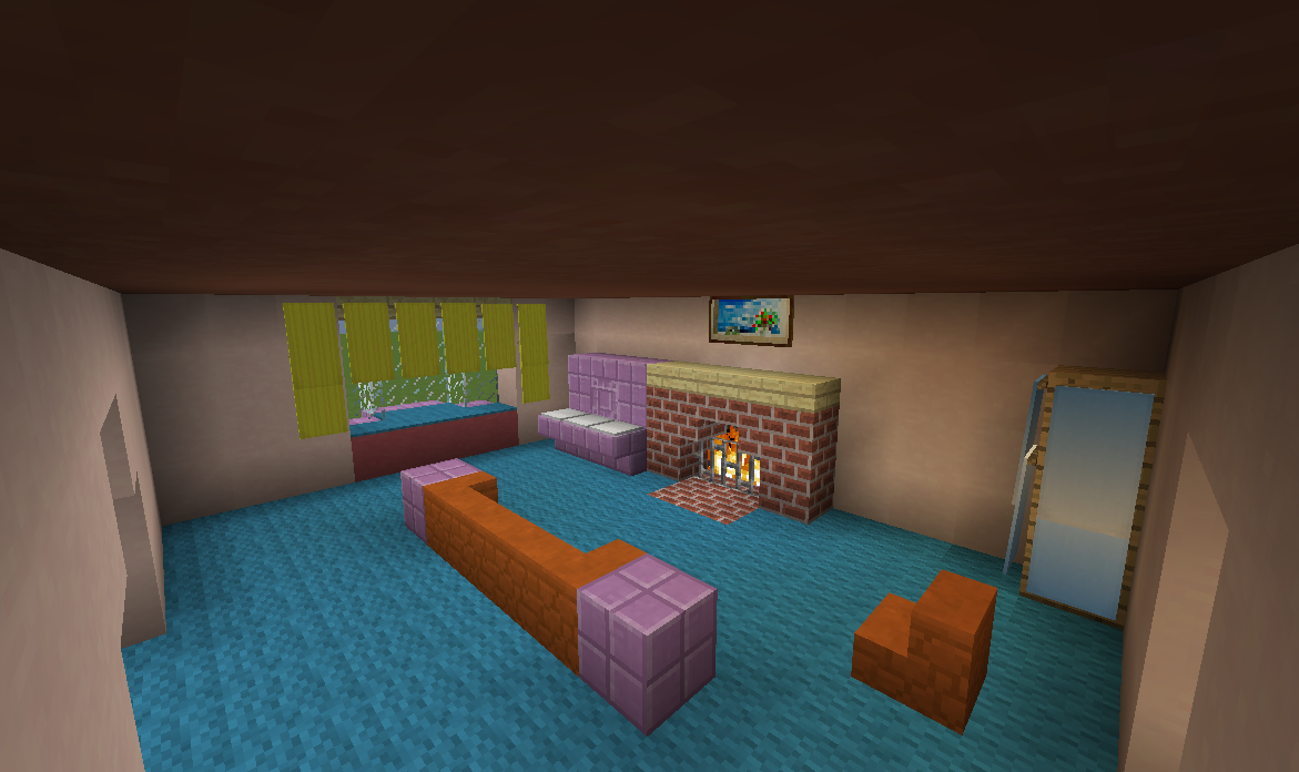 The Simpson's House Minecraft Map