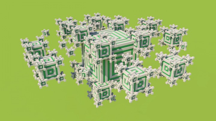 Fractal Wars / SkyWars Map Minecraft Map