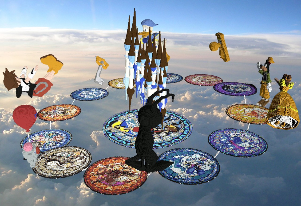 Skyblock Kingdom Hearts Minecraft Map
