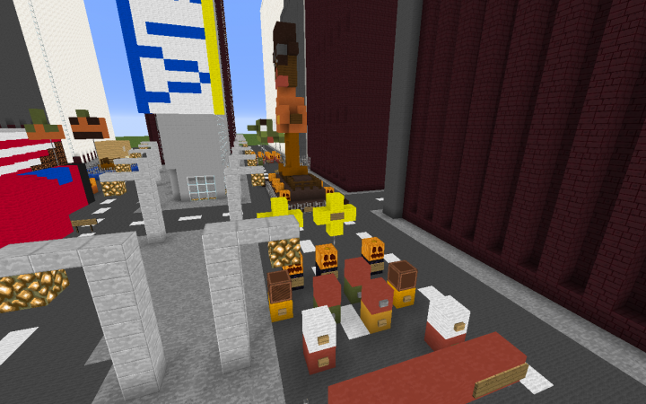 Macy's Thanksgiving Parade Minecraft Map