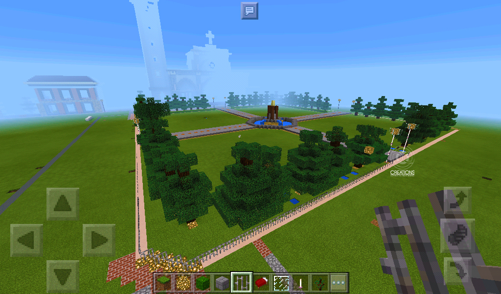 Plaza De Roma, Intramuros, Manila Minecraft Map