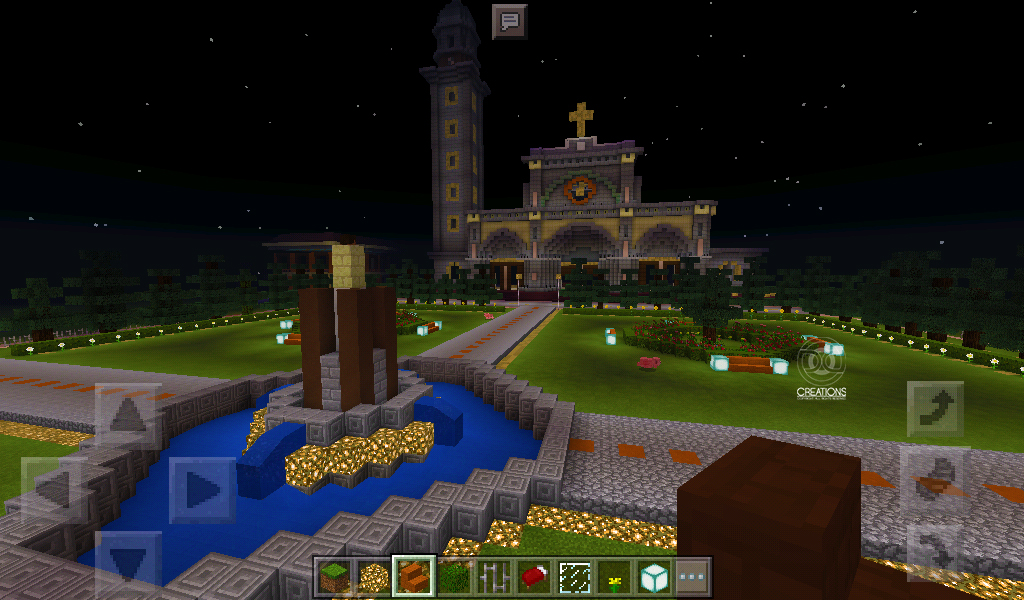 Plaza De Roma, Intramuros, Manila Minecraft Map