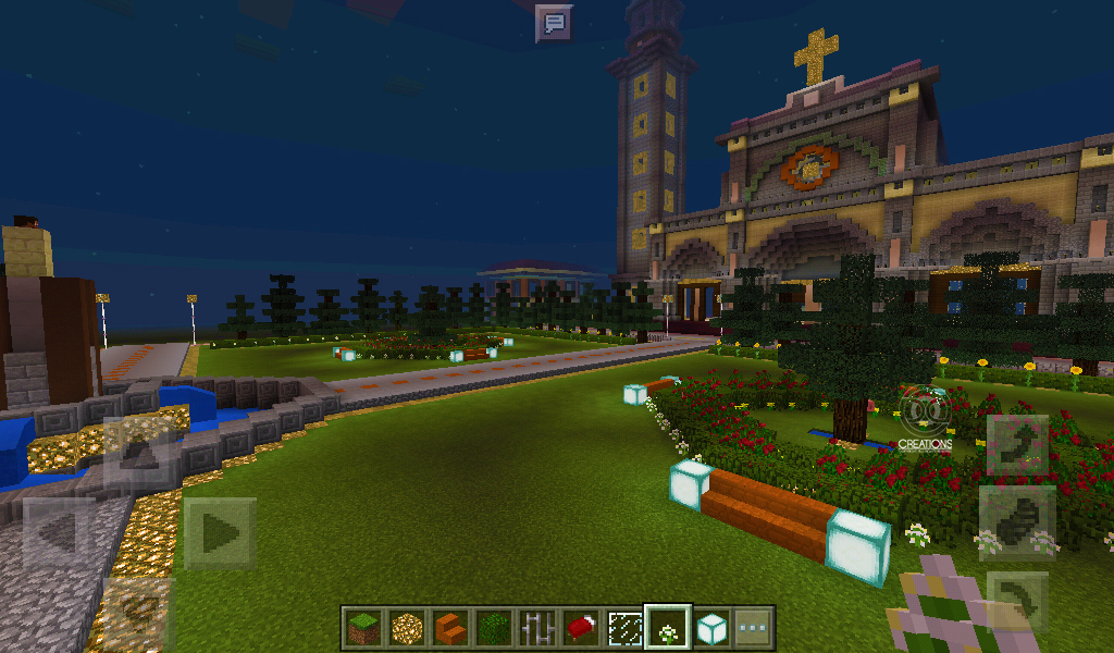 Plaza De Roma, Intramuros, Manila Minecraft Map