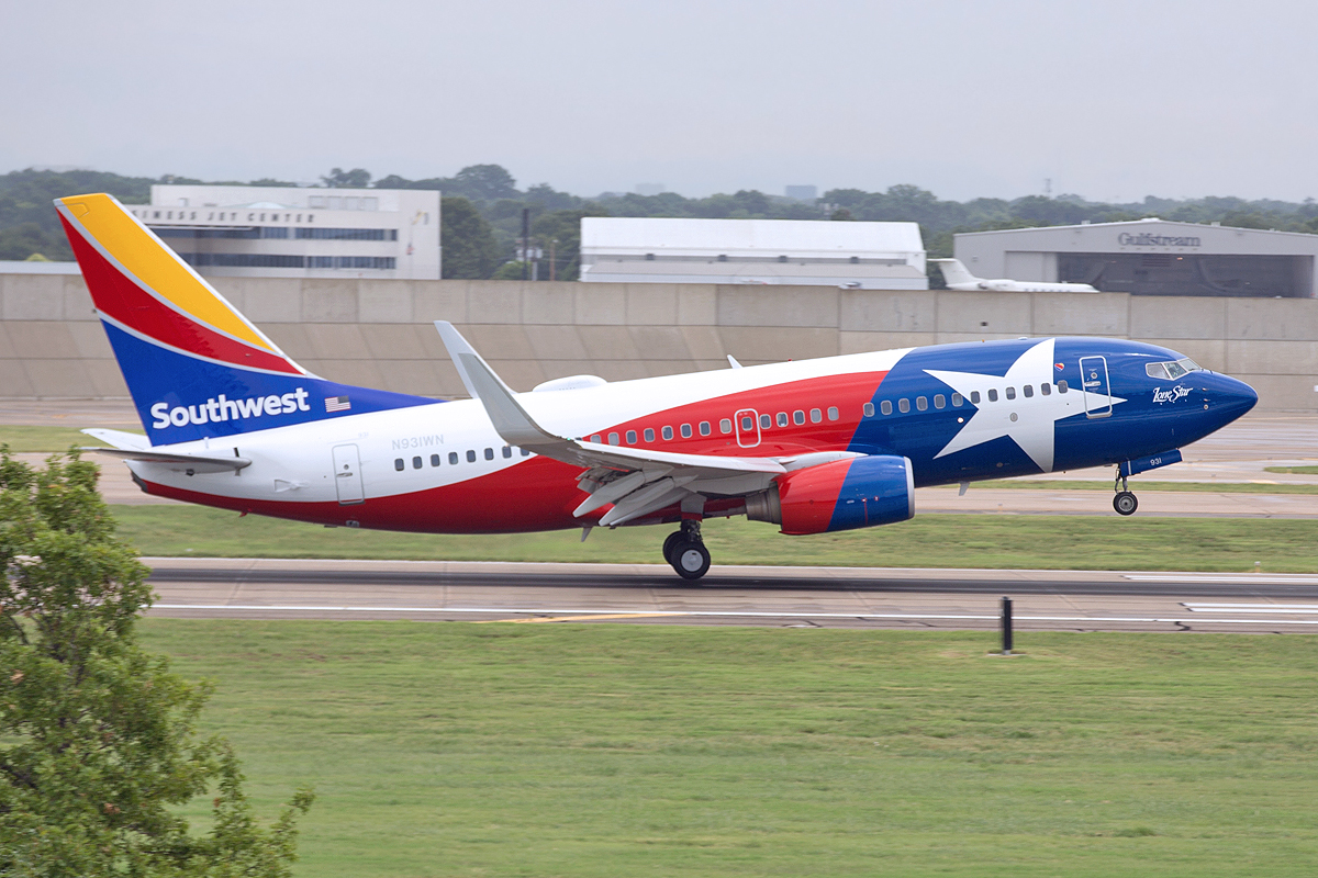 Boeing 737-800 Southwest Airlines "Lone Star One" Minecraft Map