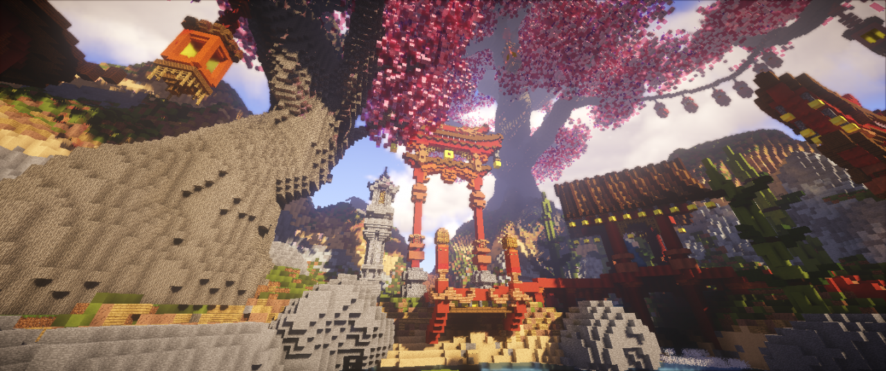 Oriental Festival Day (mineware map) Minecraft Map