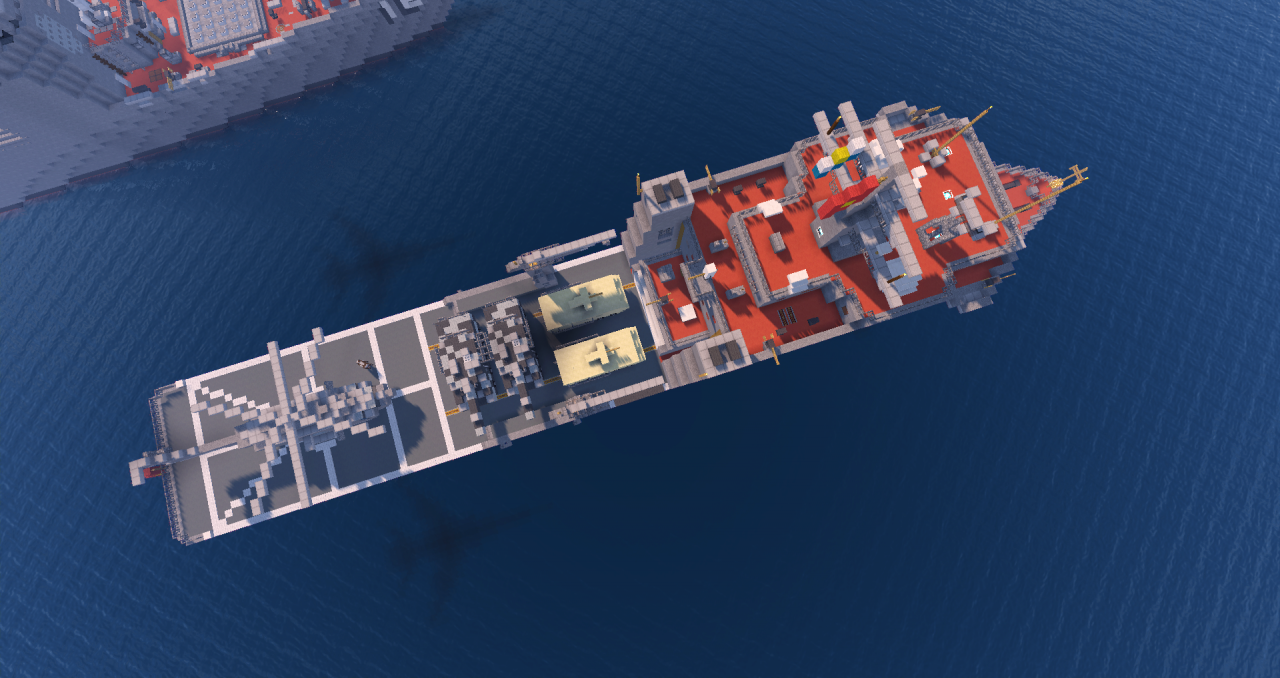 Amphibious transport dock Minecraft Map