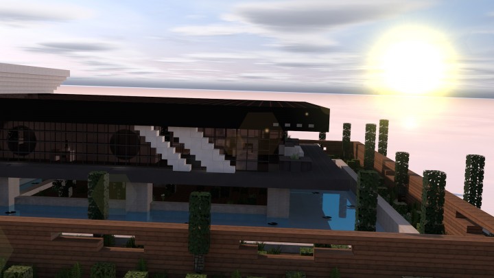 Quay || Modern House Minecraft Map