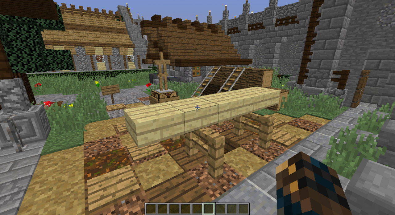 New Spawn For Golden Survival Minecraft Map
